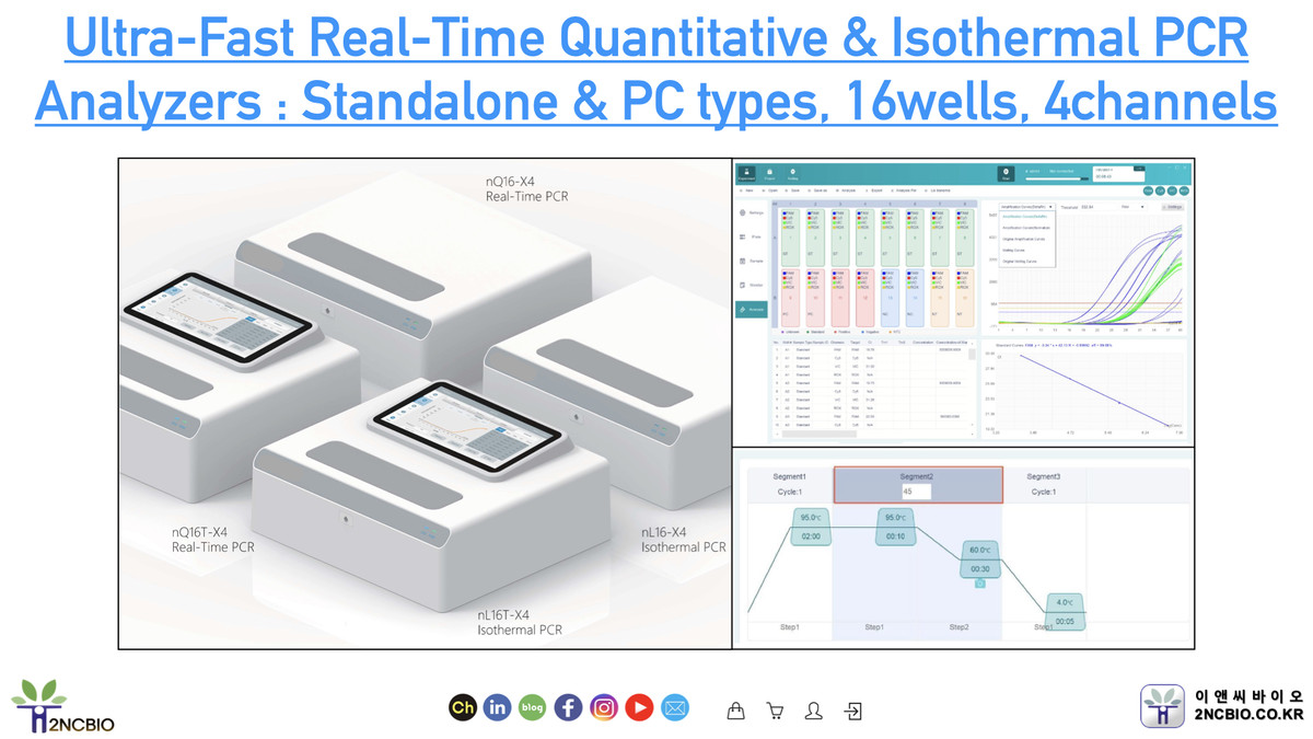 Ultra-Fast Real-Time Quantitative & Isothermal PCR Analyzers : 16wells ...