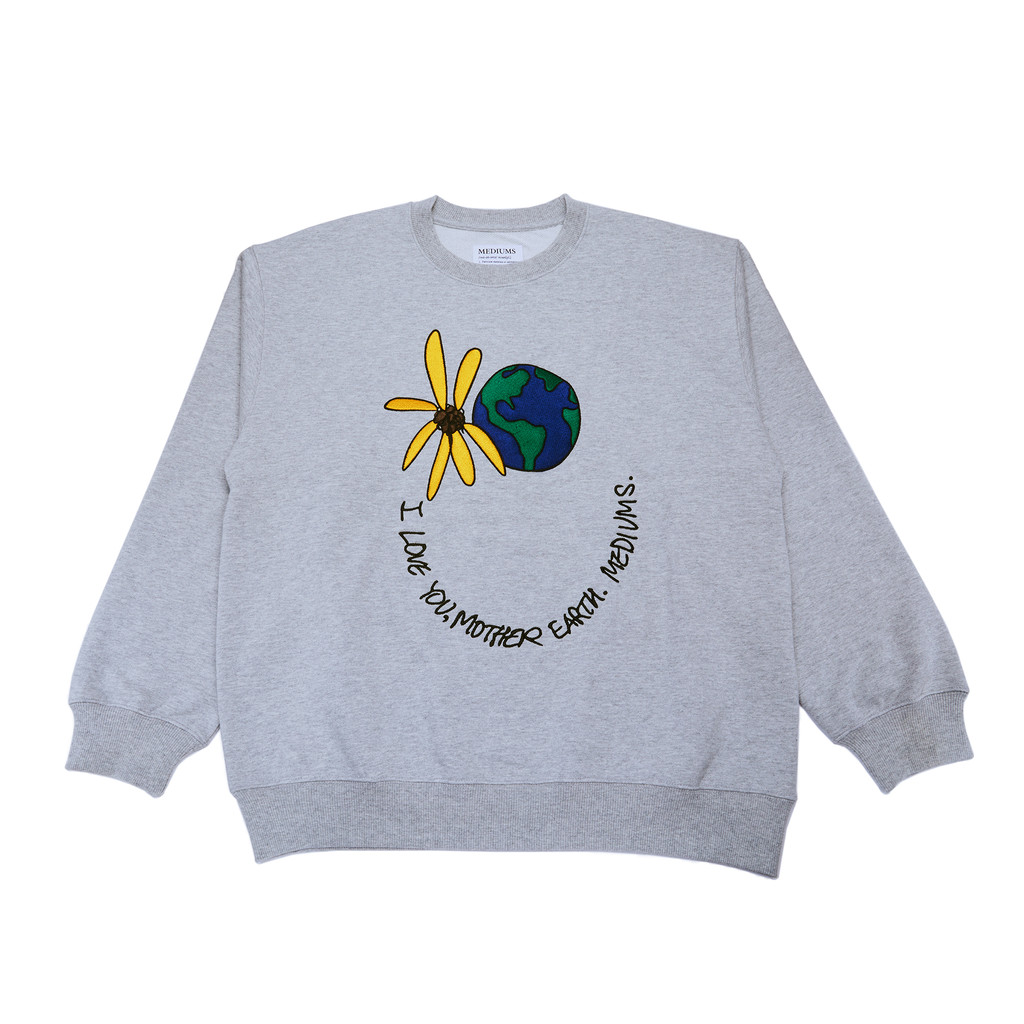 Mother Earth Sweatshirt - Gray : MEDIUMS