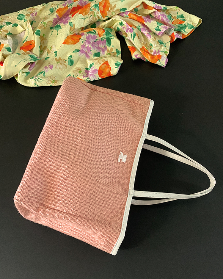 (Deadstock) 90's Courreges Hamp Tote Bag : lilisun