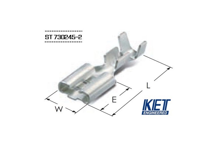 187 터미널 / 1롤(7,000개) / KET / ST730245-2 / 소량판매가능 / 단가 문의 후 구매가능 : 하네스몰
