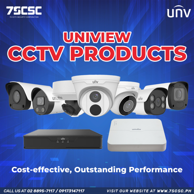 UNIVIEW HIGH QUALITY CCTV : 7S CCTV Security Corp | CCTV Philippines | IP Camera | Hikvision ...