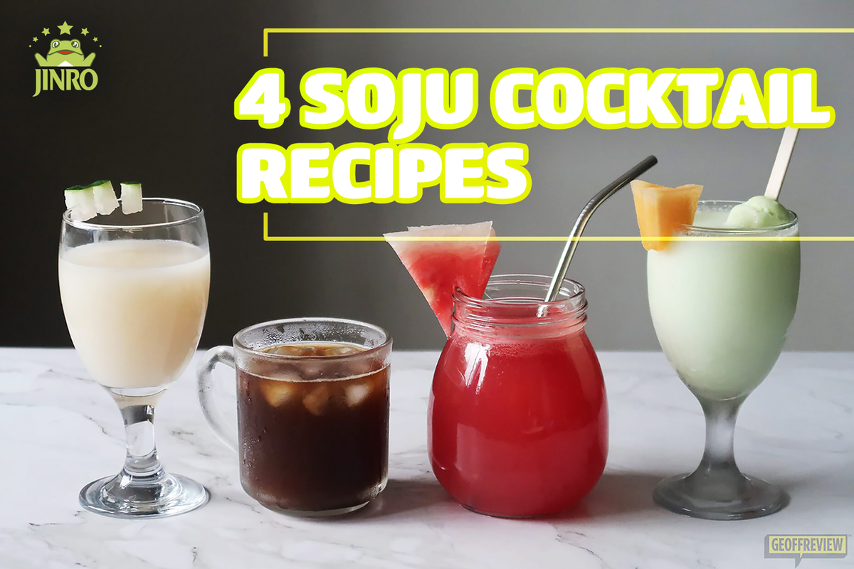 4 Soju Cocktail Recipes : Korean Alcohol | JINRO
