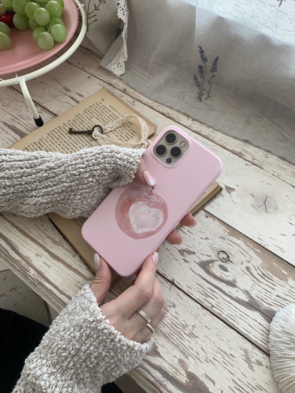 [폰케이스] APPLE with. LOVE PHONE CASE : 르세임디 LE SAMEDI