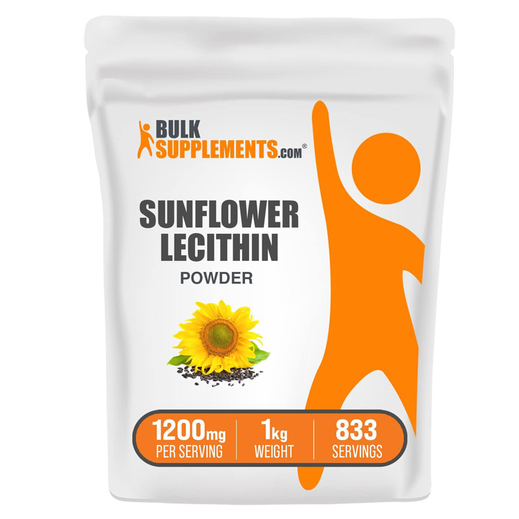 벌크서플리먼트 해바라기 레시틴 파우더 1200mg - 1Kg / BULKSUPPLEMENTS Sunflower Lecithin ...