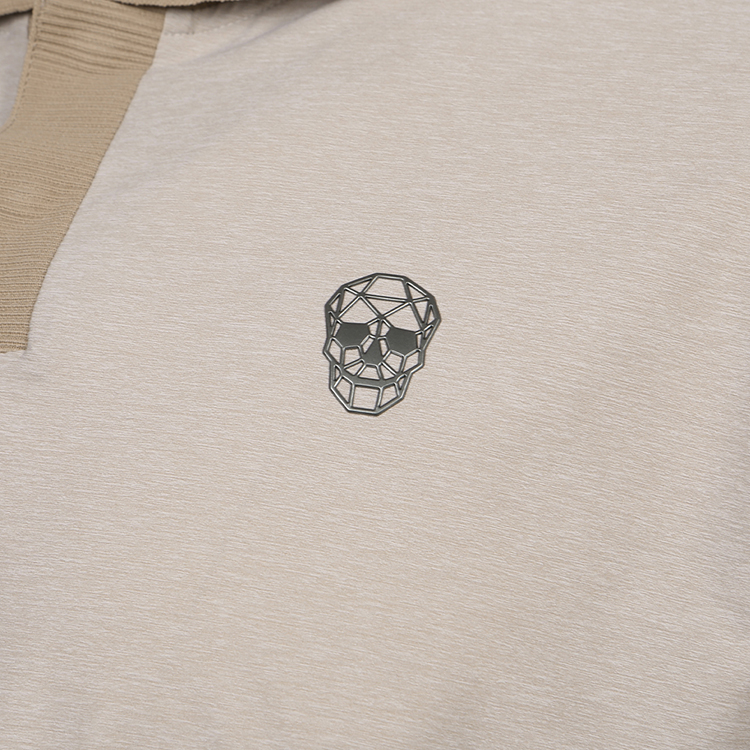 MEN MELANGE TECH-COLLAR T-SHIRTS : amazingcreamerica