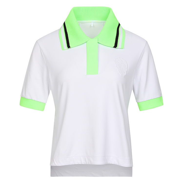 WOMEN FLEX FIT TECH COLLAR T-SHIRTS : amazingcreamerica