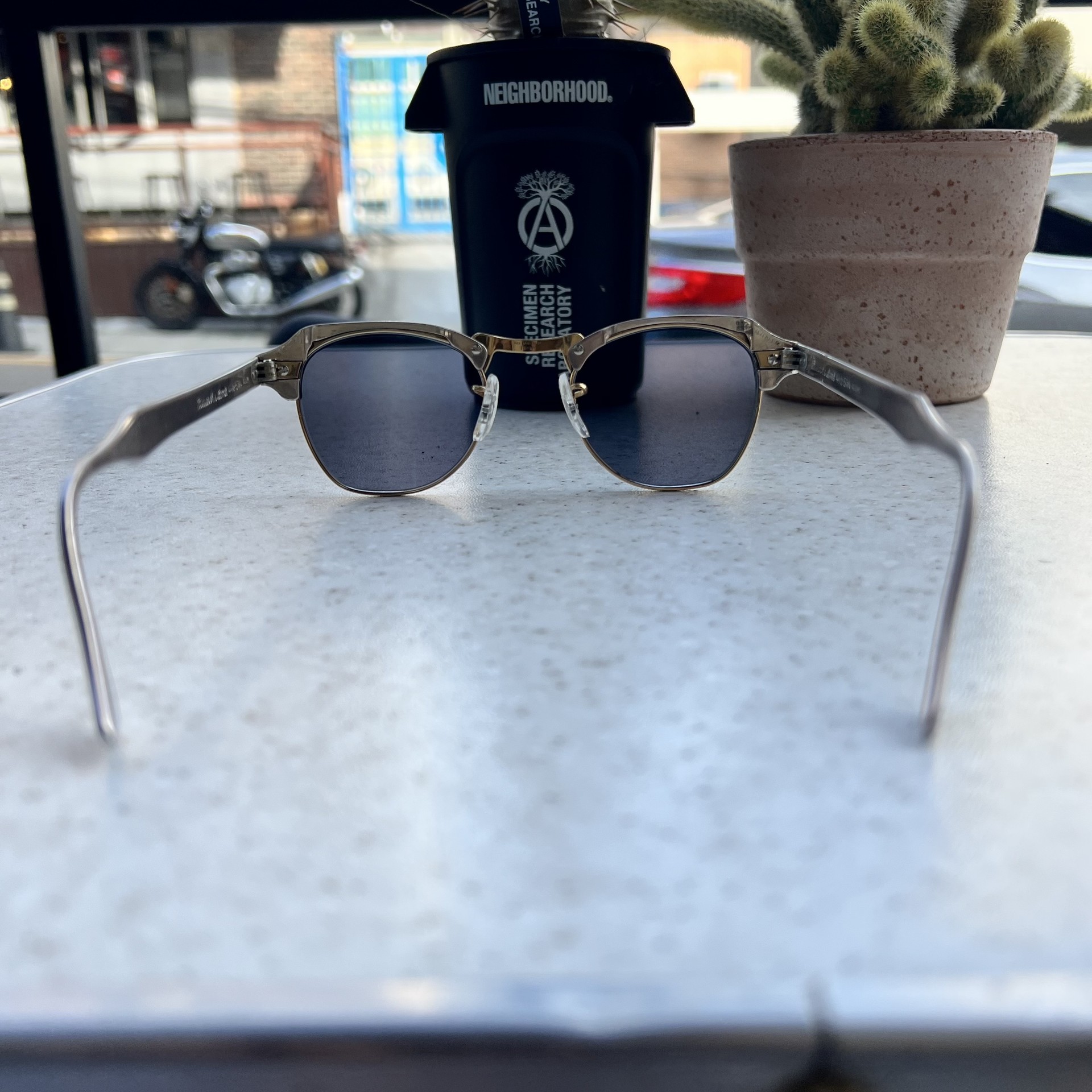 rare !! 50s-60s Bausch & Lomb Eyeglasses Frames silver/gold 44-20 ...