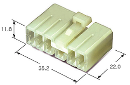 118PA 하우징 11P(FEMALE) / 1봉(200개) / KET / MG610214 / 단가문의후 구매가능 : 하네스몰