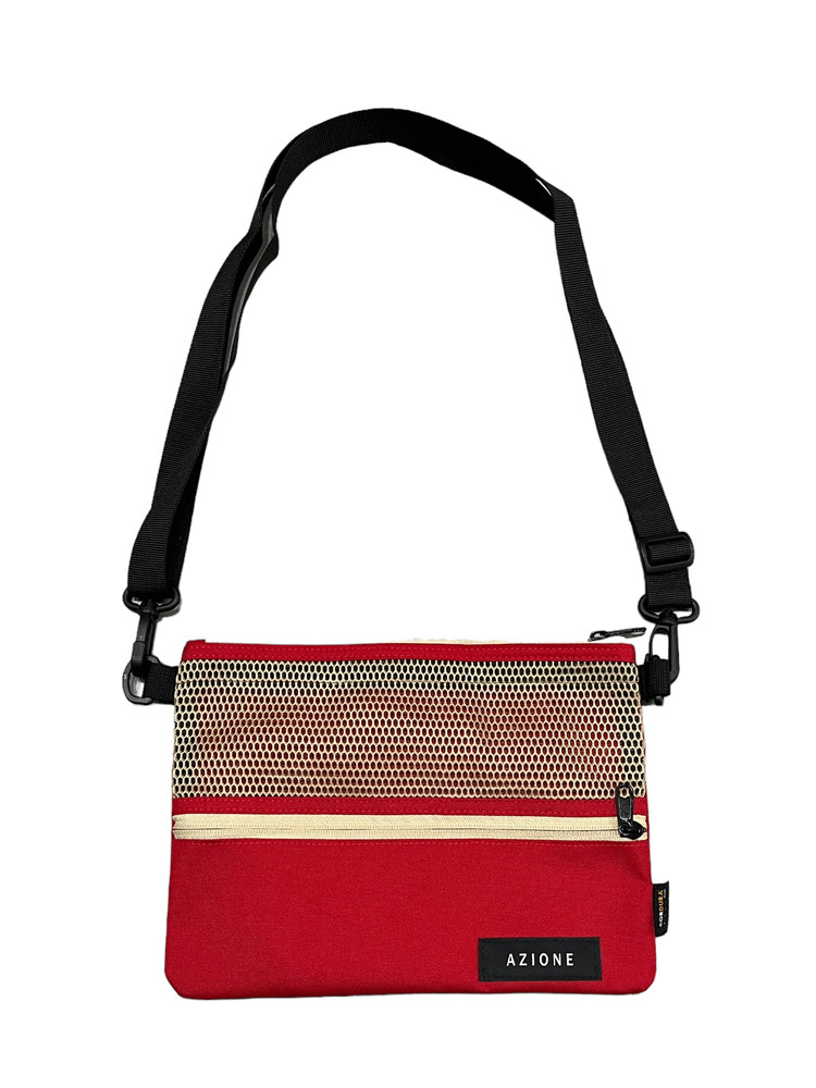 AZIONE cordura fabric cross bag : RAG STORE