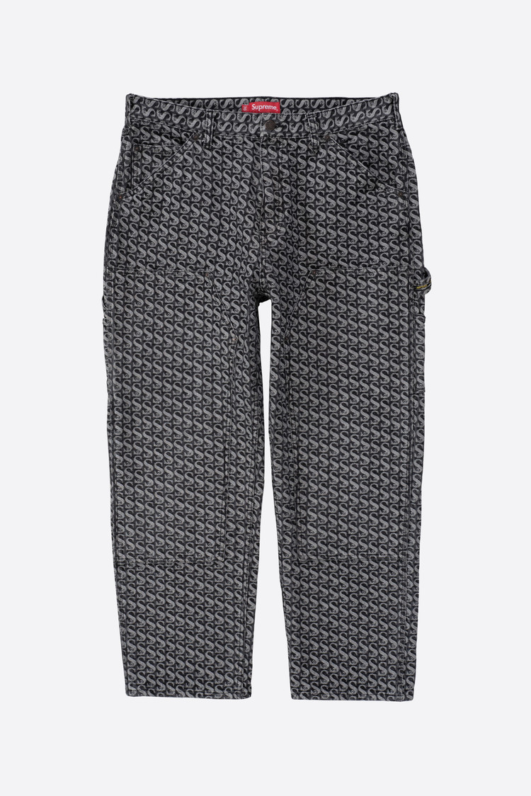 [35] SUPREME 21FW Monogram Double Knee No. 4861 : 월드피스 다이어트