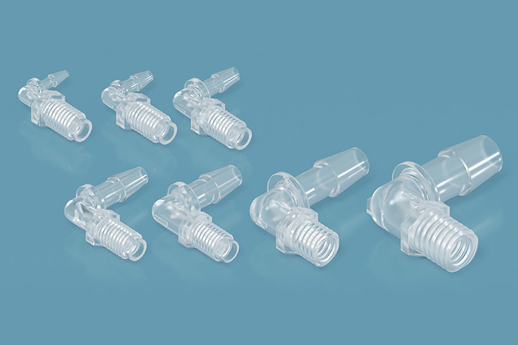 [Fitting] Elbow Barb-to-Male Adapter 엘베우바브드피팅 나사산피팅 PP재질 실험용피팅 : 비코사이언스