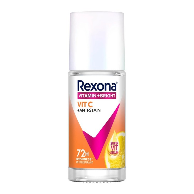 Rexona/เรโซนา วิตามิน+ไบรท์ วิตามินซี พลัส แอนตี้สเตน แอนติเพอสไปแรนท์ ...