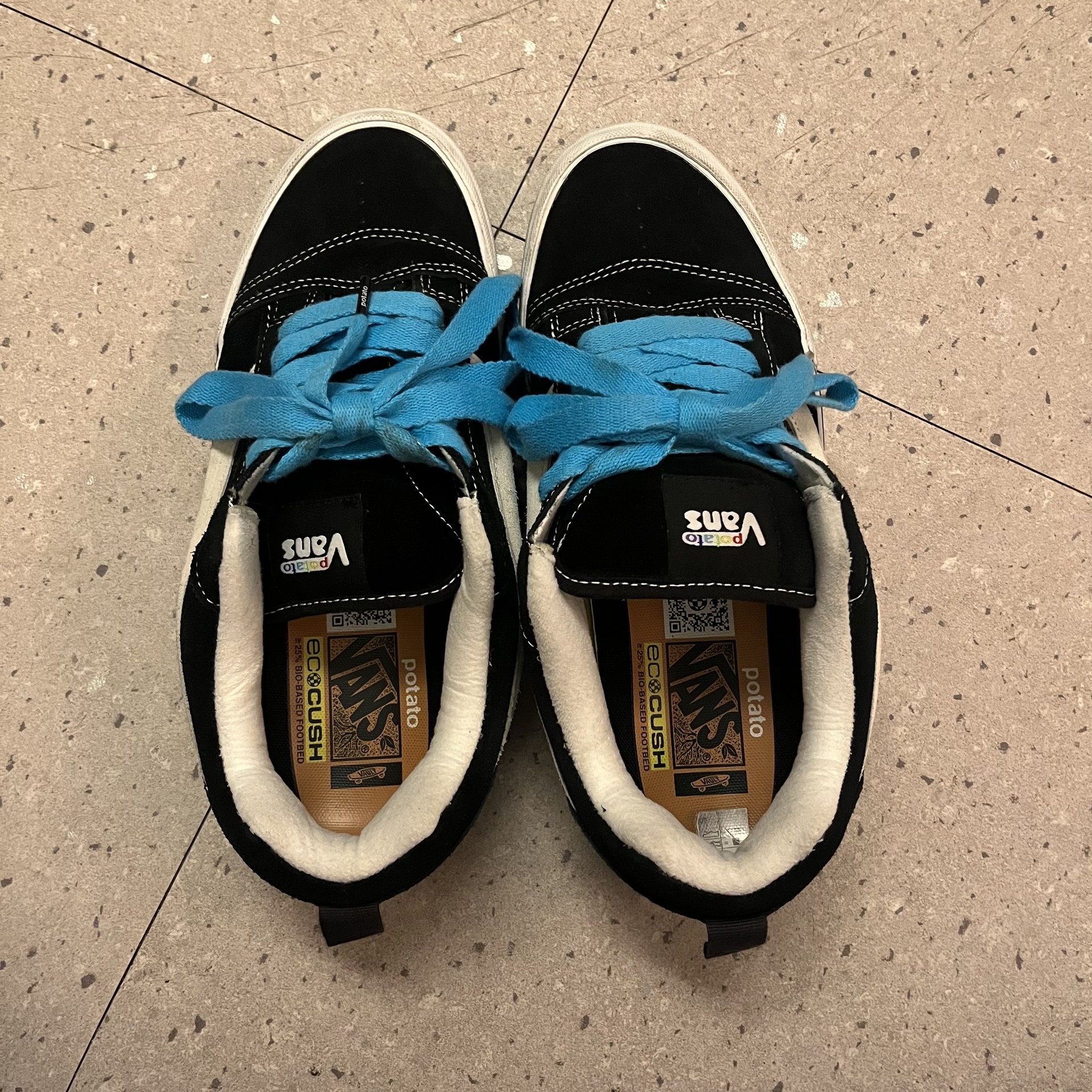 Vans Vault x Imran Potato Knu-Skool VR3 LX Black White : soberseoul