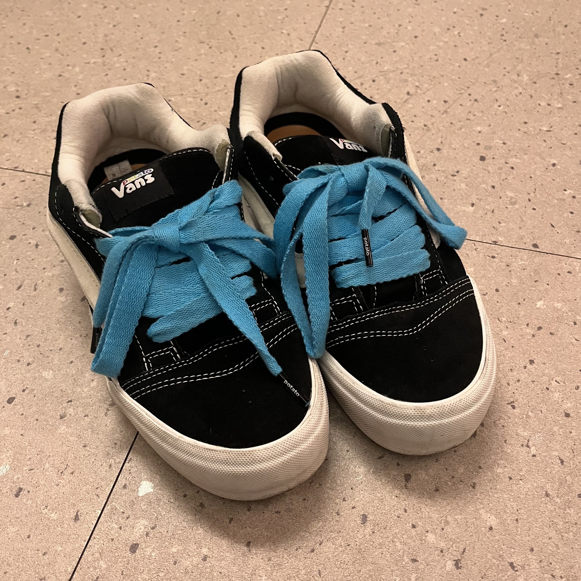 Vans Vault x Imran Potato Knu-Skool VR3 LX Black White : soberseoul