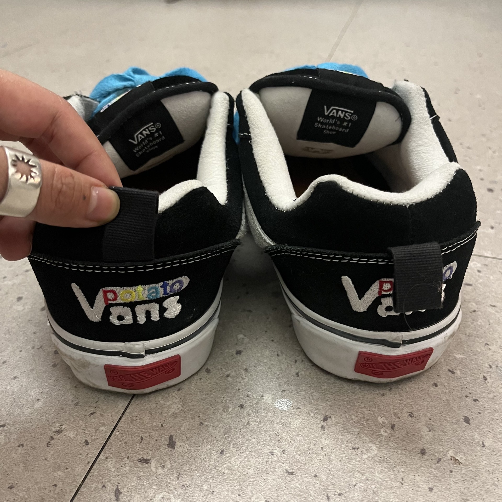 Vans Vault x Imran Potato Knu-Skool VR3 LX Black White : soberseoul