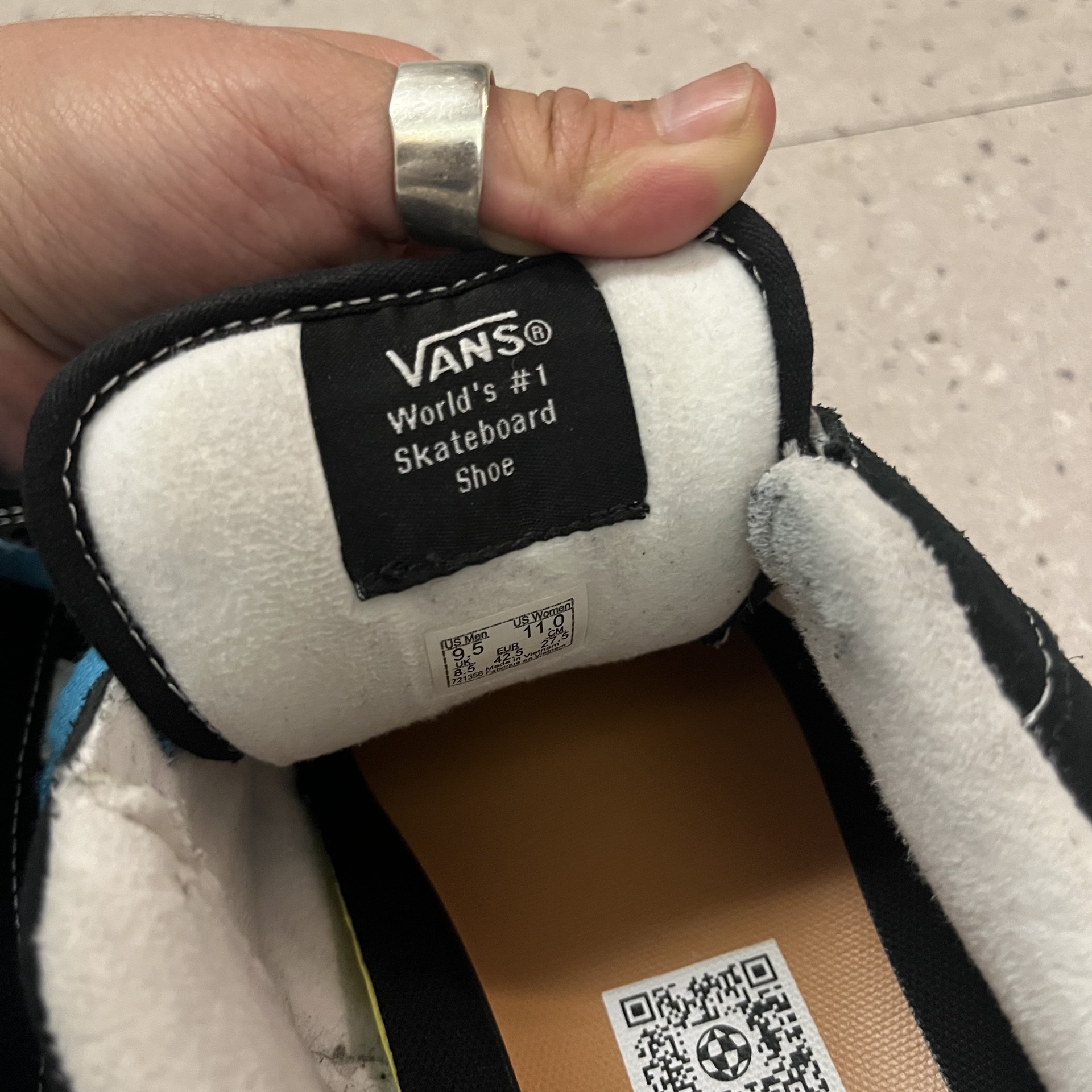 Vans Vault x Imran Potato Knu-Skool VR3 LX Black White : soberseoul