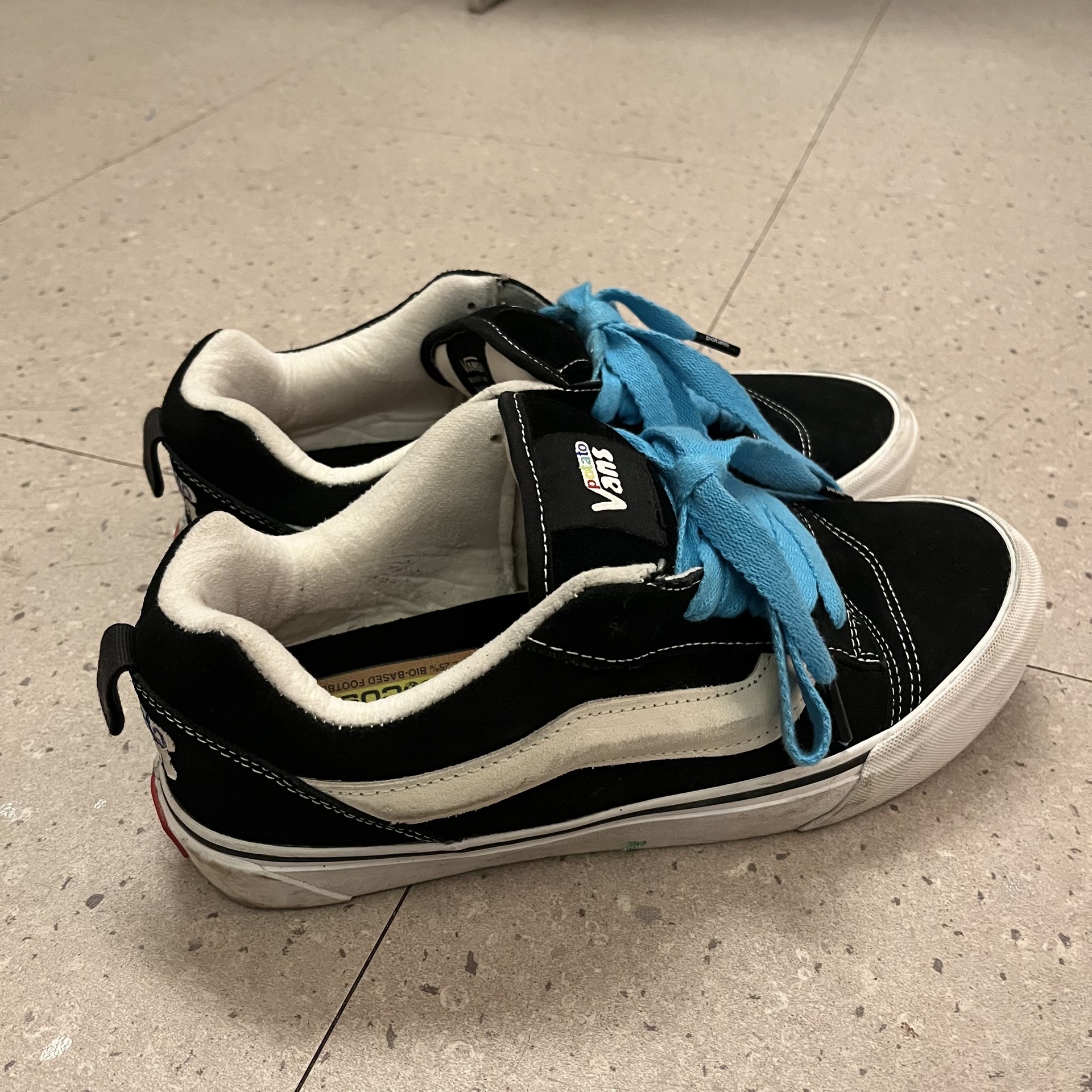 Vans Vault x Imran Potato Knu-Skool VR3 LX Black White : soberseoul