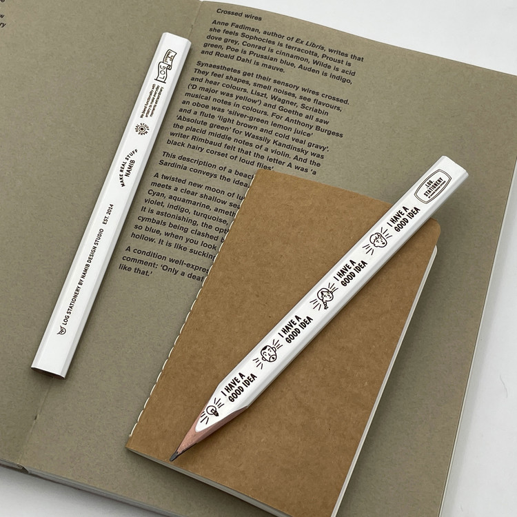 LOG 와이드 원목연필 [Wide Pencil] / (Ver. GOOD IDEA) : Namib Design Studio