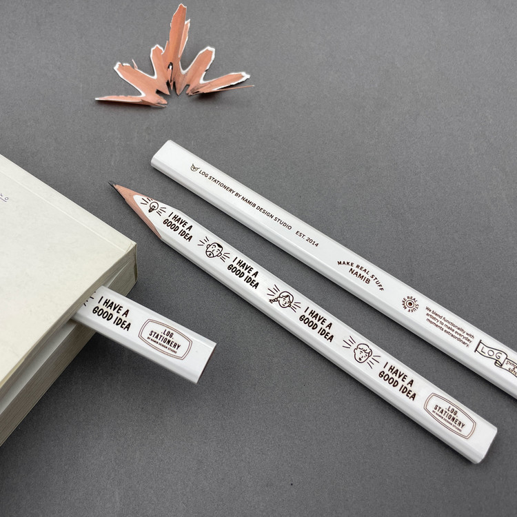 LOG 와이드 원목연필 [Wide Pencil] / (Ver. GOOD IDEA) : Namib Design Studio