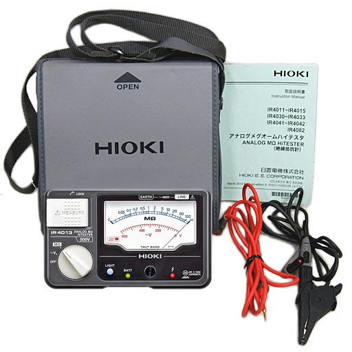 히오키 HIOKI IR4013-11 아날로그 메가옴 하이테스터 : 굿맨시스템