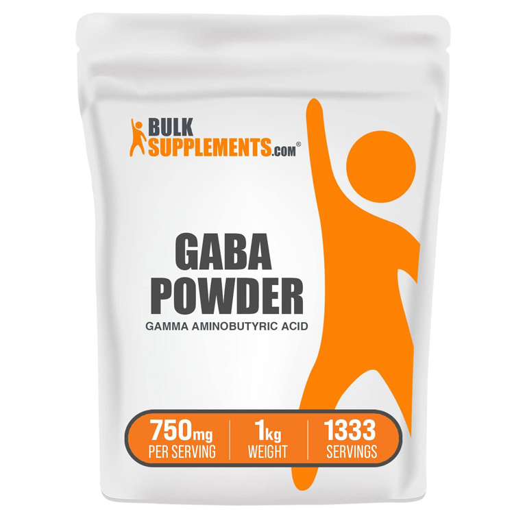 벌크서플리먼트 가바 파우더 750mg - 1Kg / BULKSUPPLEMENTS Gamma Aminobutyric Acid ...