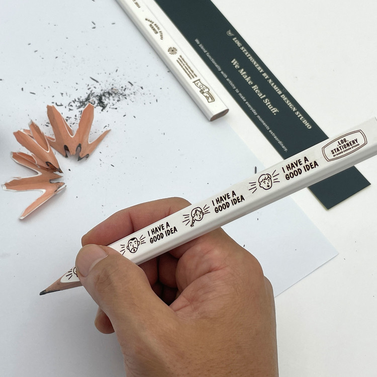 LOG 와이드 원목연필 [Wide Pencil] / (Ver. GOOD IDEA) : Namib Design Studio