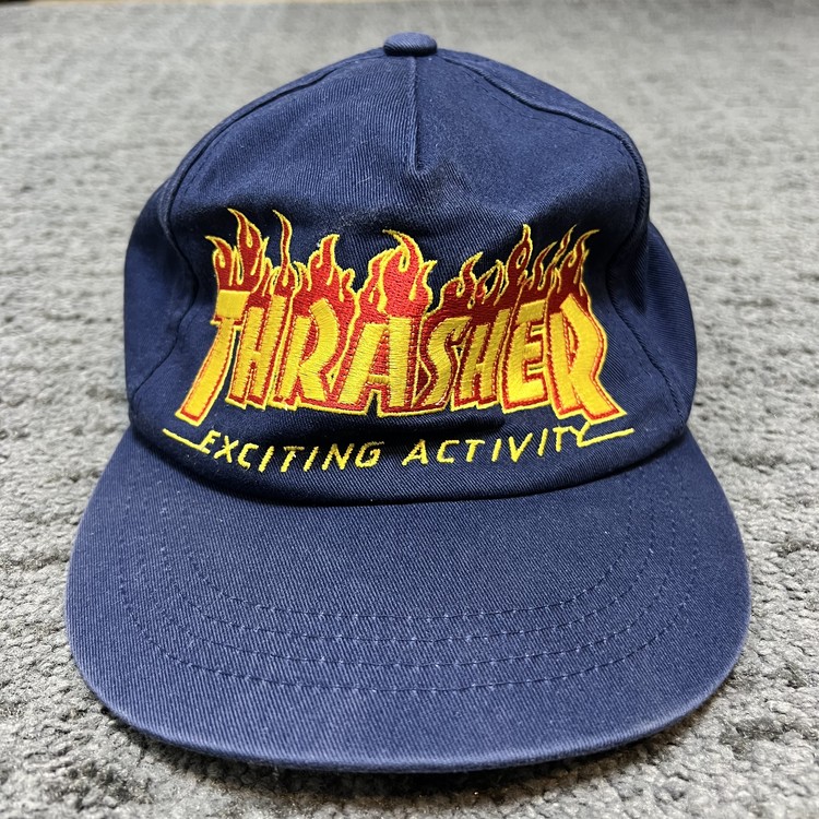 tharsher flame big logo 5panel cap : soberseoul