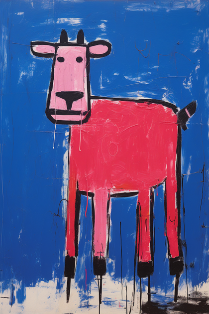 Chalk drawing Cow : Un Certain Regard
