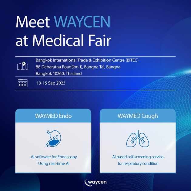 Waycen at Medical Fair Thailand 2023 : Exhibition