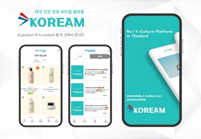 코림코퍼레이션, 태국 전문 한류 버티컬 플랫폼 'KOREAM' 론칭…한류 팬 공략 : KOREAM