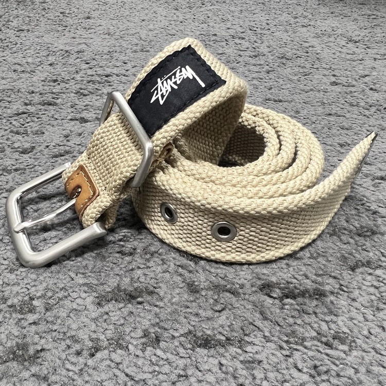 stussy millitery base belt col.beige : soberseoul