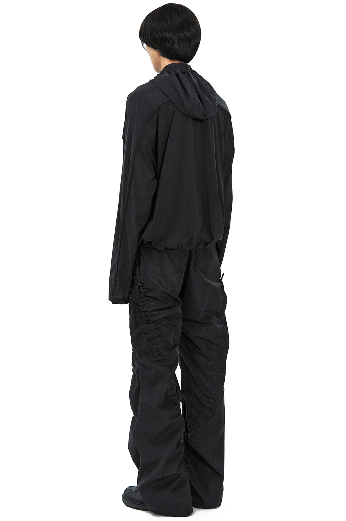 Washable rain string jacket (black) : 더 아이덴티티 프로젝트 LAB