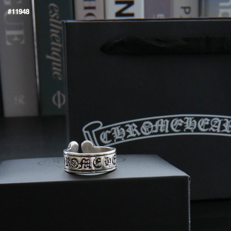 [변심반품ok] [Chrome Herts] 크롬하츠 스크롤 라벨 링 반지 : 루호샵