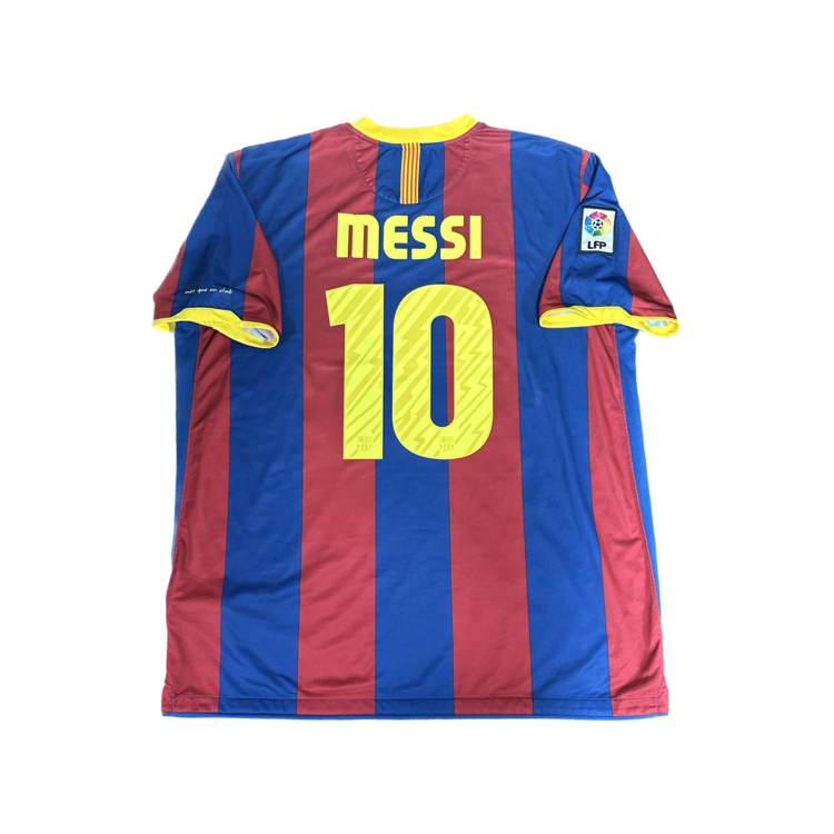 2010-2011 Barcelona Home #10 Messi Shirt - XXL : 433 SEOUL