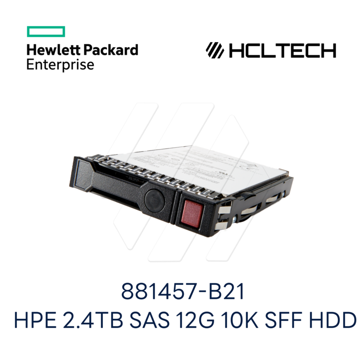 881457-B21 HPE 2.4TB SAS 12G 10K SFF HDD : 에이치씨엘테크