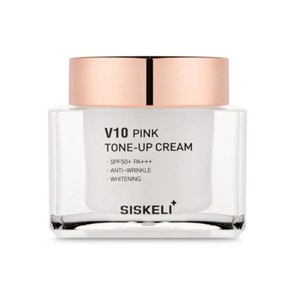 [SISKELI] 시스켈리 V10 핑크 톤업크림 55ml (3중기능성) SIS-V10-01 : 트라이스