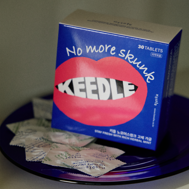 [고체가글] KEEDLE No more skunk (32개입) : 고체가글 키들 KEEDLE