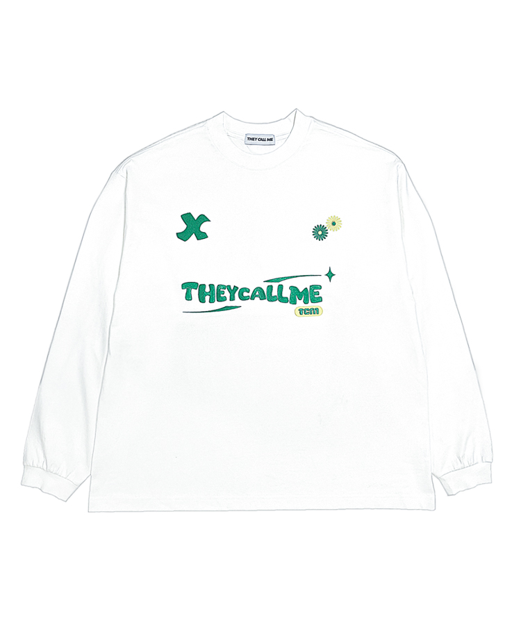 THEY CALL ME 014- FLOWER FOOTBALL Ecru : THEY CALL ME 데이 콜 미