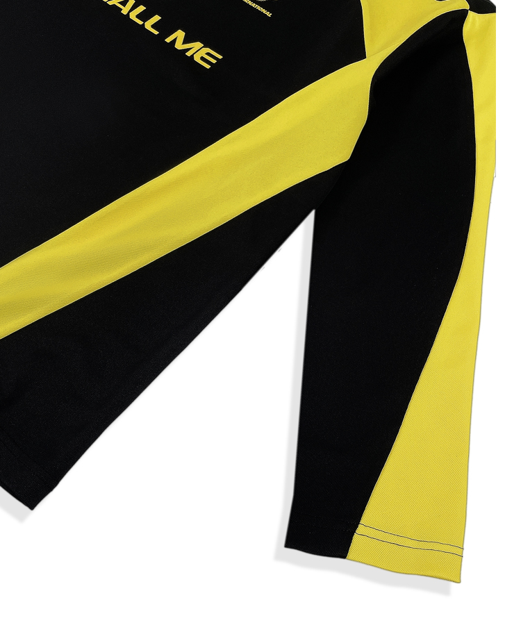 THEY CALL ME 015 -INTERNATIONAL JERSEY Black / Yellow : THEY CALL ME 데이 콜 미