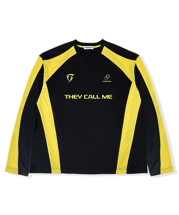 THEY CALL ME 015 -INTERNATIONAL JERSEY Black / Yellow : THEY CALL ME 데이 콜 미