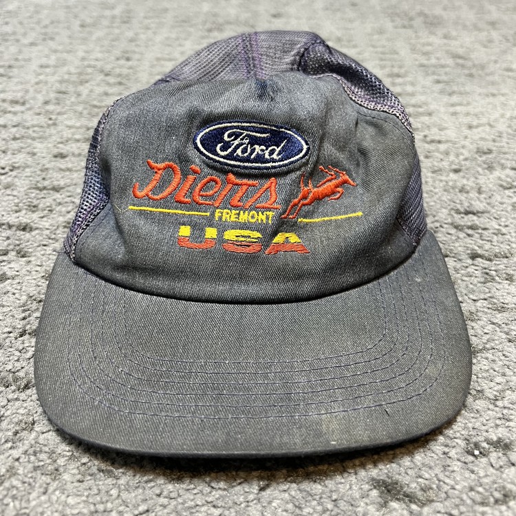 90s vintage ford trucker cap (us made) : soberseoul