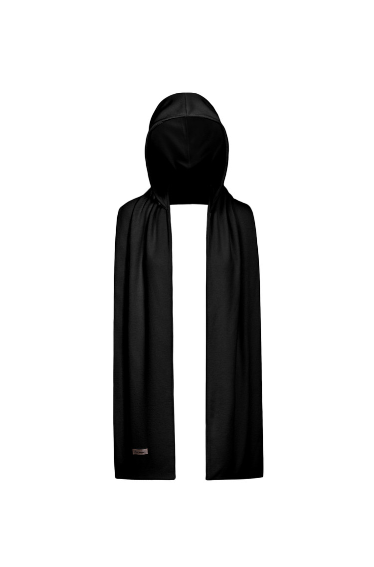 Knit Balaclava Long muffler(BLACK) : 이너뮤지엄
