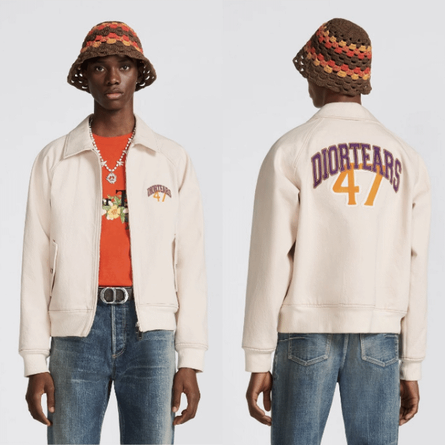 디o 23FW 티어스 콜라보 47 지퍼 블루종 : JB스토어