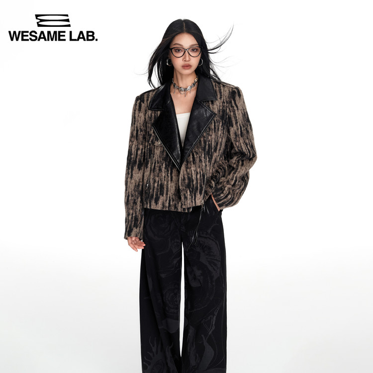 WESAME LAB Loose fit elegant and sophisticated classic wool fabric ...