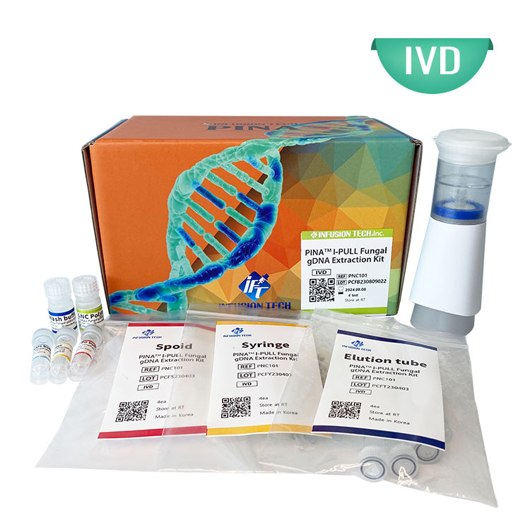 fungal extraction kit for IVD, fungal, fungi, extraction, IVD, buffer, elution, blood, plasma ...