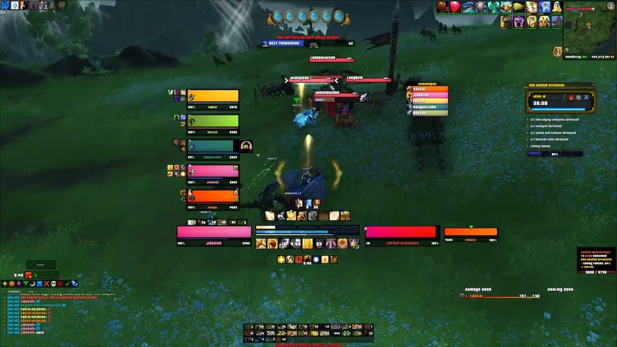 elvui 테두리관련 질문입니다. : WoW 자유게시판