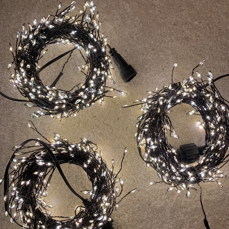 [추천사이즈] LED wire bulb (400구) 크리스마스 전구 지네전구 : De Elisa