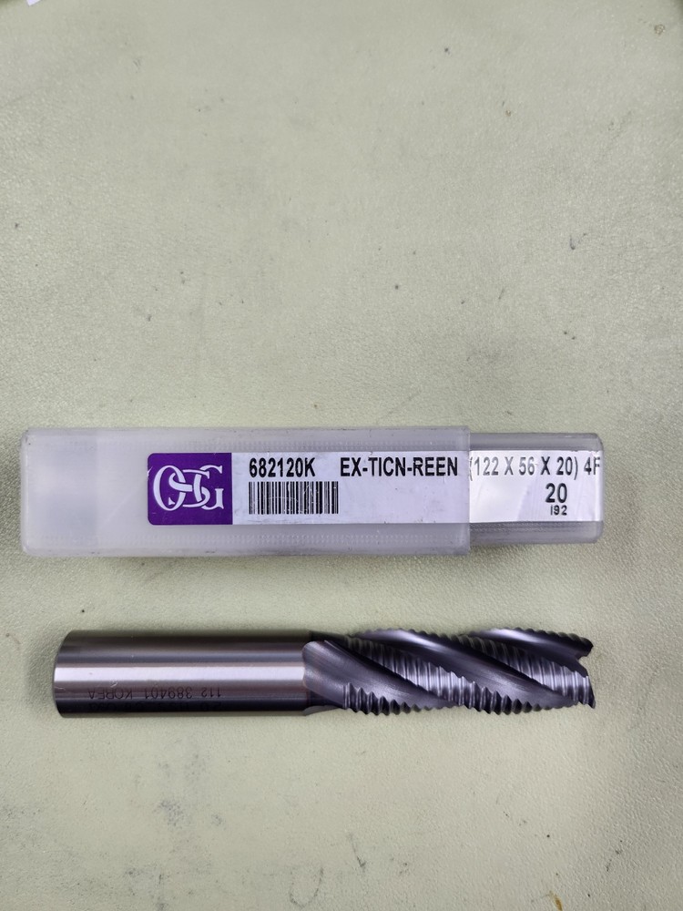 OSG 하이스라핑엔드밀 D20 EX-TICN-REEN(122X56X20)4F : 창원팔용공구