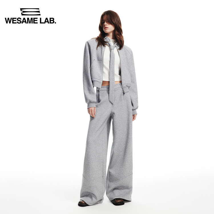 WESAME LAB Autumn Winter New American-Style Gray Drowl Hooded Knit ...