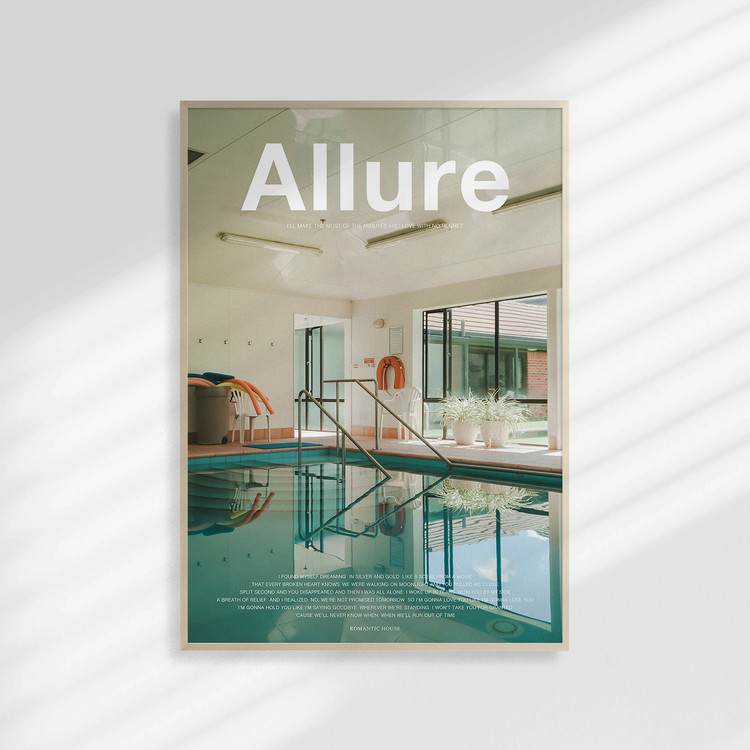 로맨틱하우스 미드센츄리 포스터 ALLURE NO.010 [MID CENTURY POSTER ALLURE NO.010]